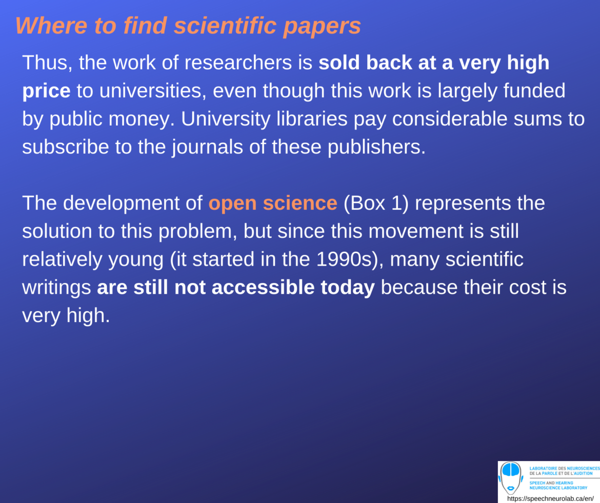 Scientific sources – Speechneurolab