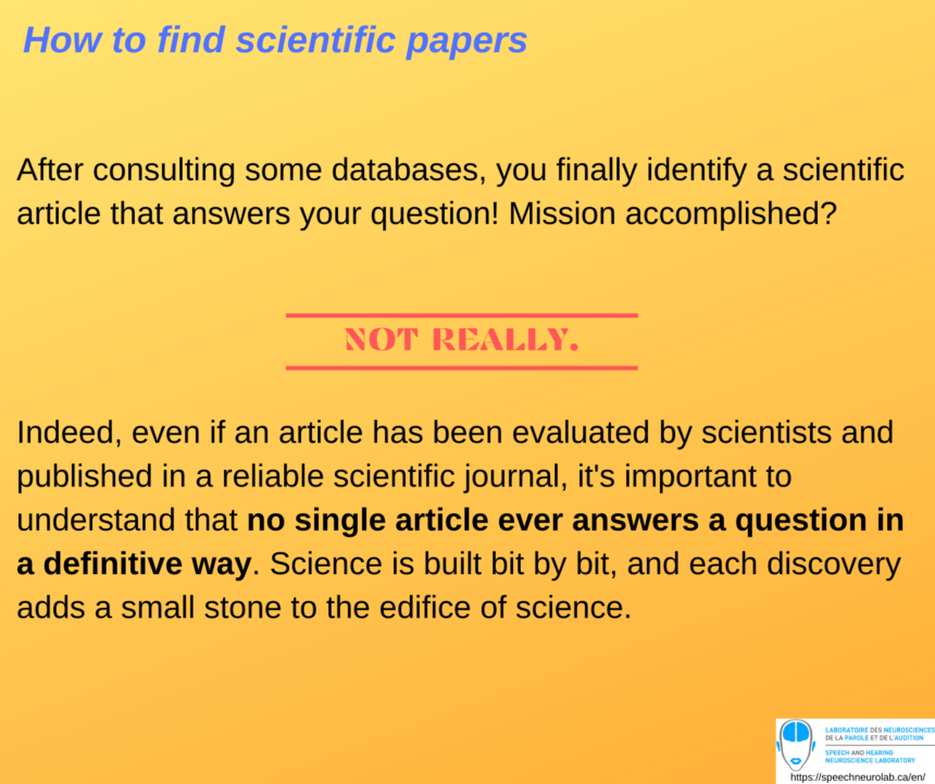 Scientific sources – Speechneurolab